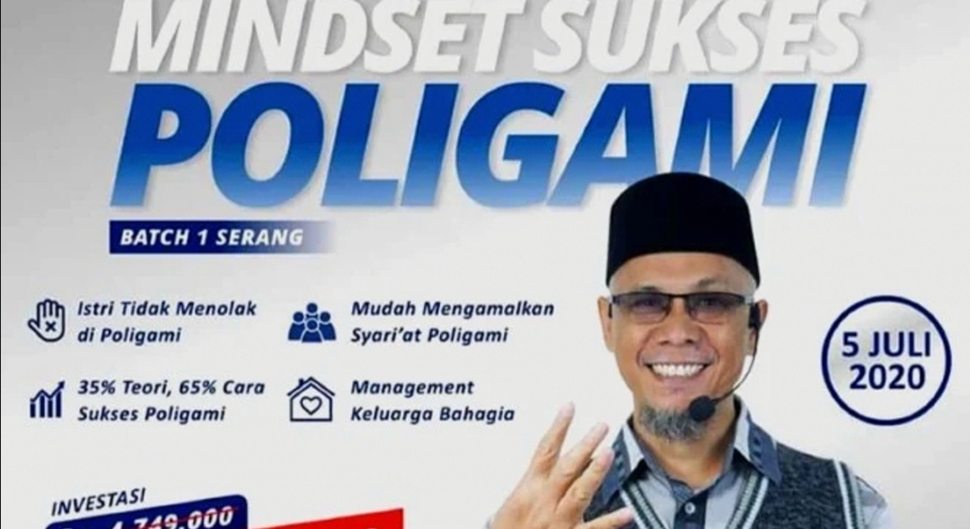 Promo Seminar Sukses Poligami, Cuma 4 Juta. Netizen Geger! - inikepri.com