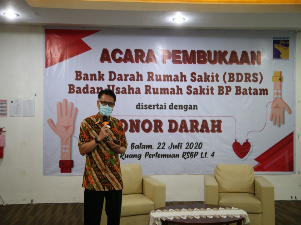 Mantap! RSBP Batam Kini Punya Layanan Bank Darah - inikepri.com